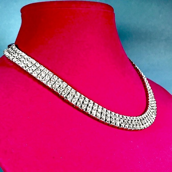 Jewelry | Ultimate Party Glitzy Necklace | Poshmark